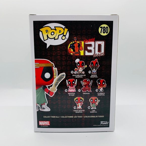Funko | Toys | Funko Pop Deadpool Nerdy 3th Anniversary Larp Deadpool ...